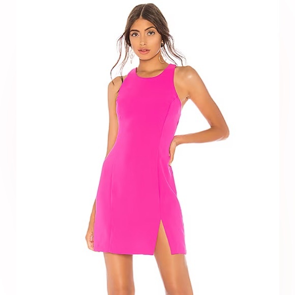 Amanda Uprichard | Dresses | Amanda Uprichard Colada Dress In Hot Pink ...